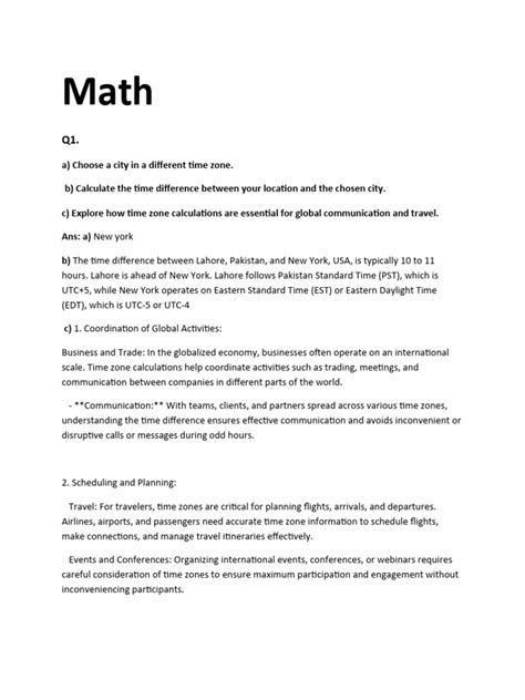 math pdf variable mathematics logistics