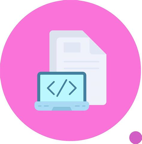 Coding Long Circle Icon 37444222 Vector Art At Vecteezy