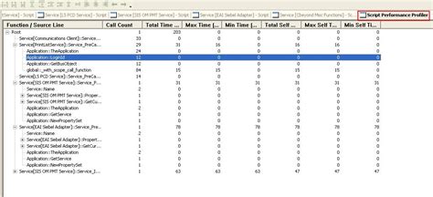 SIEBEL How To Check Script Performance Locally In Siebel Tools CrmTecK