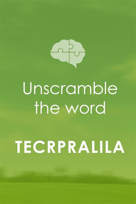 Spring Themed Word Unscramble Game