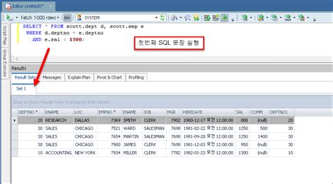 Toad Data Point Multi Result Set 활용 토드 활용 Tip 토드 커뮤니티 Toad