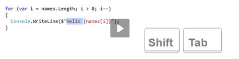 Structural Navigation With Tab And Shift Tab JetBrains Rider