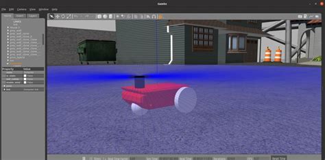Set Up LIDAR For A Simulated Mobile Robot In ROS