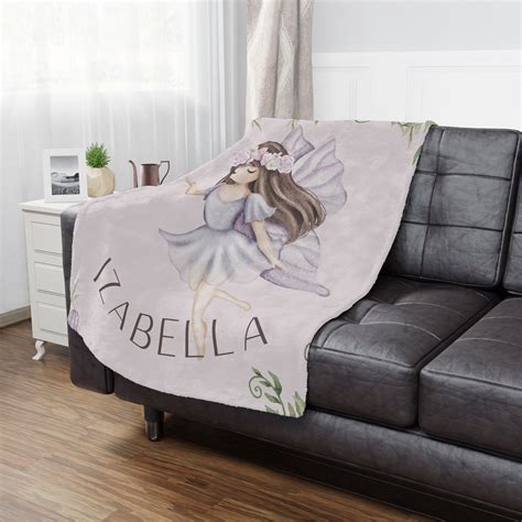 Nude Feya Girl Artistic Blanket Lotte Tots