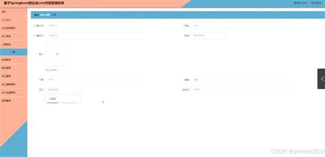 基于nodejsvue基于springboot的企业cms内容管理系统开题程序论文 计算机毕业设计基于spring Boot 3