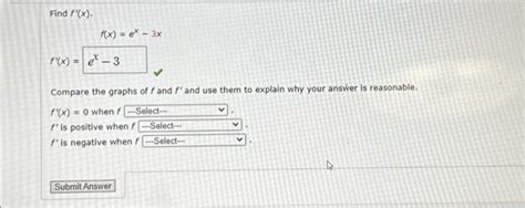 Solved Find F X F X Ex X F X Compare The Chegg Com