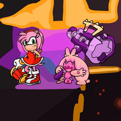 Amy And Tinkaton By Robynhillzoneact25 On Deviantart