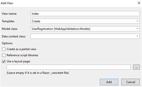 Validation Using Data Annotation In Aspnet Mvc