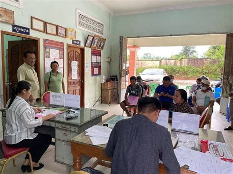 រដ្ឋបាលខេត្តព្រះសីហនុ បើកដំណើរការផ្តល់សេវារដ្ឋបាលសាធារណៈ ច្រកចេញ