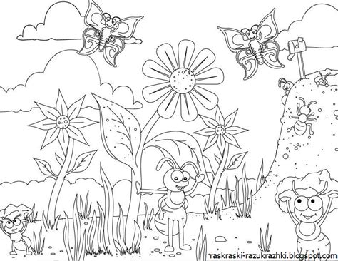 Как нарисовать цветы в лесу