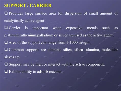 Catalyst Preparation Methods Pptx