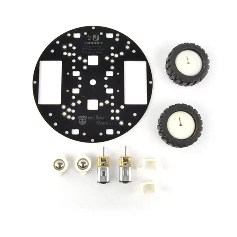 2wd Miniq Robot Chassis Kit Robotshop