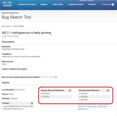 Ciscoise Bug Search Tool におけるpatch番号の読み方 Cisco Community