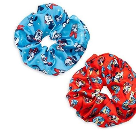 Disney Accessories Disney Mickey Mouse And Friends Hair Scrunchie Set Xl Poshmark