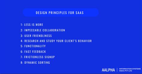 Principles Of SaaS Product Design 2024 Aalpha