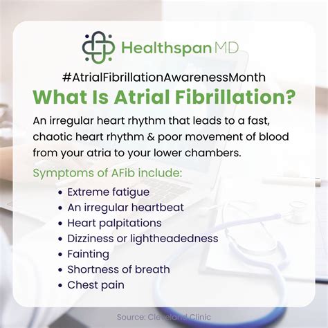 Healthspanmd On Linkedin Afib Atrialfibrillationawarenessmonth