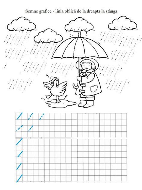 Semne Grafice Linia Oblică Dreapta Stânga Alphabet Crafts Preschool Preschool Tracing