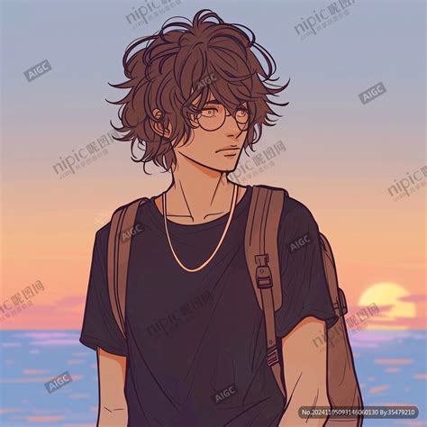 Ai创作图头像约稿 板绘人像 接稿 约稿 板绘人物 男生人物本子 二创 半身头像板绘 动漫男生 插画阳光男孩 日系平涂 插画男生 手绘追光的少年 唯美男生插画 摸波冲 昵图网