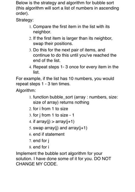 Solved For This Exercise We Will Be Writing Two Algorithms