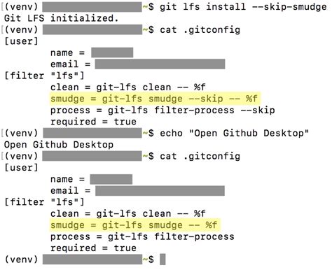 Github Desktop Application Overwrites Smudge Skip Gitconfig Settings · Issue 10671