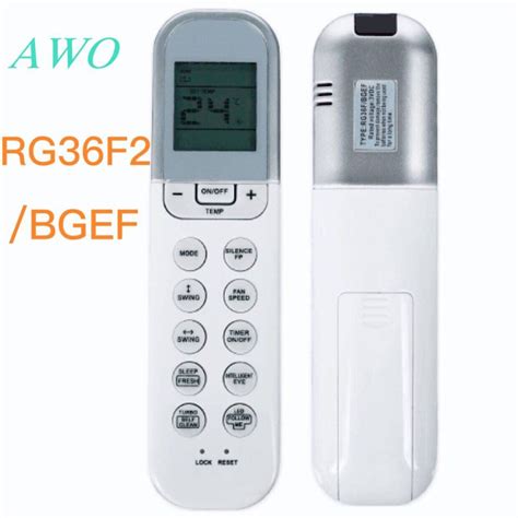 New Rg36f2 Bgef For Midea Air Conditioning Remote Controller Rg36f4 Bgef Rg36d Bgef Rg36a Bge