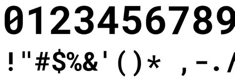 Roboto Mono Bold Font FFonts Net