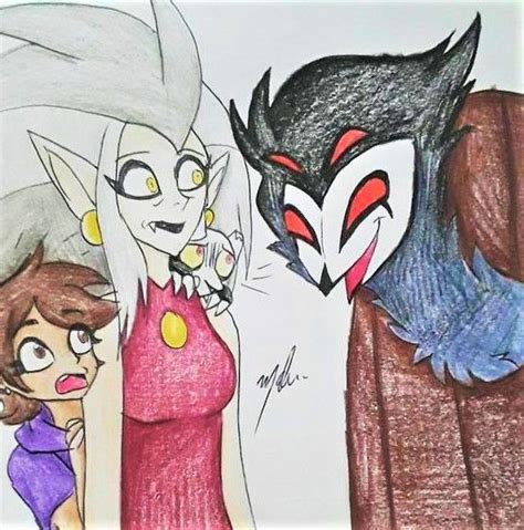 The Owl House X Hazbin Hotel Helluva Boss Stolas Is The Owl From