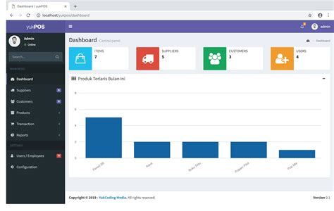 Tutorial Bikin Pos Penjualan Kasir Dengan Codeigniter Bootstrap