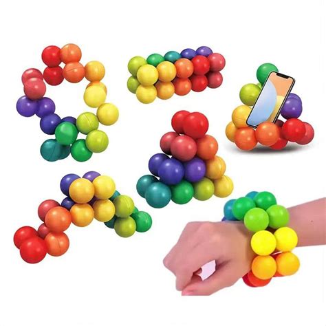Diy Puzzle Cube Toy Various Intelligence Balls Novelty Stress Relief