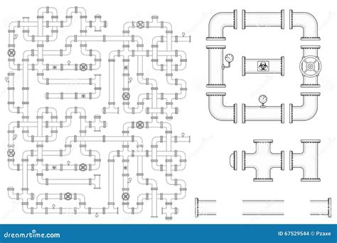 Pipeline Construction Background Vector CartoonDealer Com 85542065