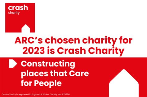 Arc Support Crash Charity For 2023 Arc Building Solutions
