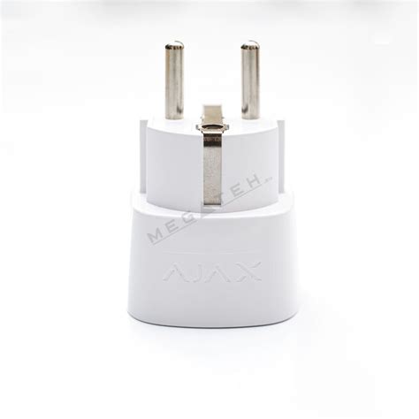 Ajax Socket White Wireless Smart Plug With Energy Monitor Megateh