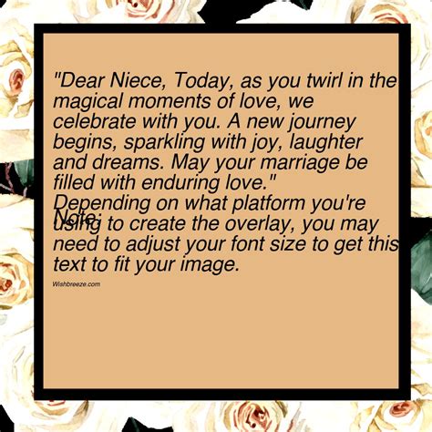 160 Wedding Wishes And Messges For Niece Wishbreeze