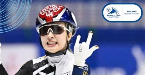 쇼트트랙 김건우·김길리 월드컵 3차 대회 1500m 남녀 금메달 나란히…