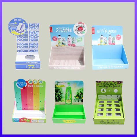 Supply Custom Printed Cardboard Retail Counter Display Boxes For Grocery Wholesale Factory