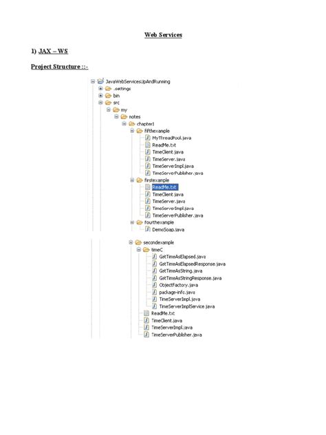 Web Services Notes Pdf Xml Schema Method Computer Programming