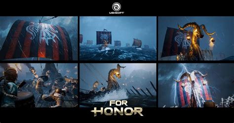 Artstation For Honor Cinematics Viking Drakkar Vladimir Somov Gamer Room Art Films