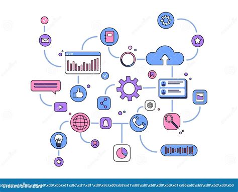 Workflow Data Crm Software Structure Business And Customers
