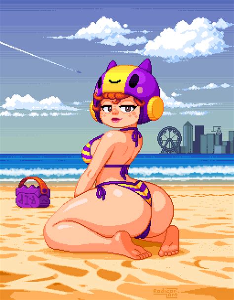 Rule 34 Bea Brawl Stars Beach Brawl Stars Female Looking At Viewer