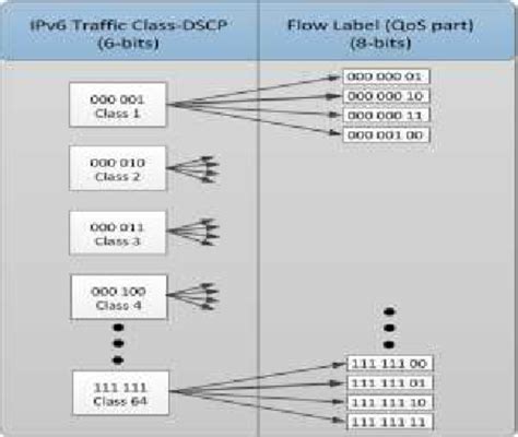 IPv6 TC Mapping With Redefined Flow Label Download Scientific Diagram