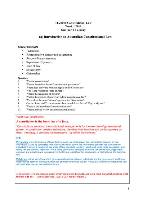 Week 1 Notes Part A Lecture Note Warning Tt Undefined Function