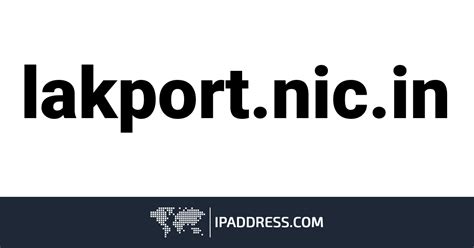 Department Of Port Ut Of Lakshadweep