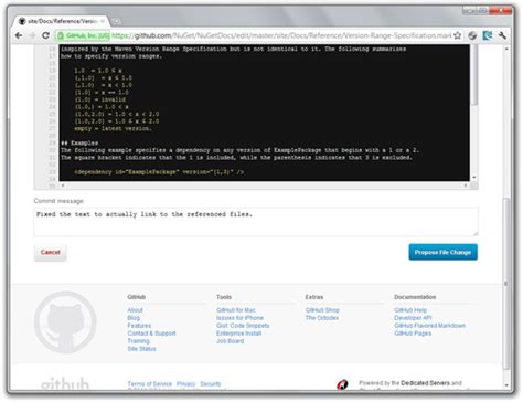 Update Nuget Docs In The Browser With Github Youve Been Haacked