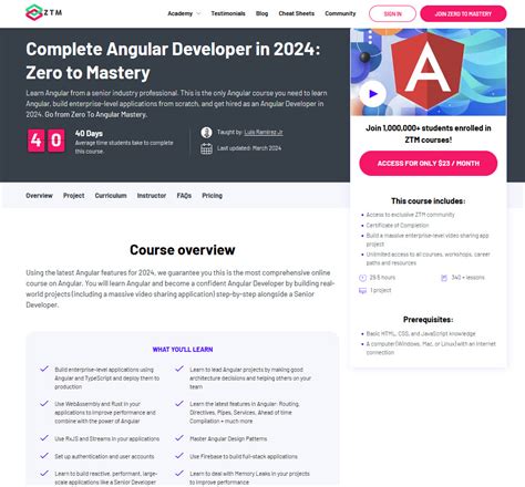Top 10 Angular Projects For Beginners And Beyond Zero To Mastery