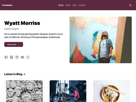 foundation jamstack themes