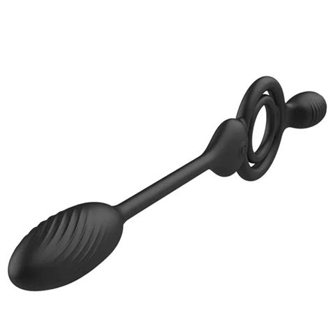 Remote Vibrating Anal Toy With Penis Ring Xinghaoya