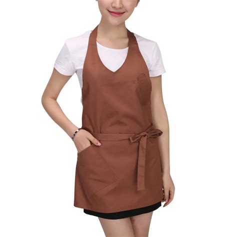 Vintage Aprons Men Women Kitchen Cooking Kitchen Work Apron Adult Bib Waitressing Cleaning Apron