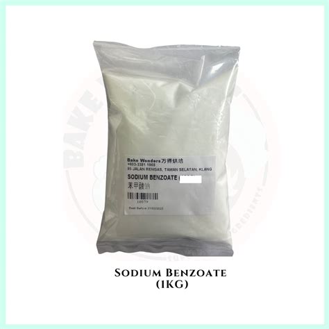 Sodium Benzoatenatrium Benzoat Preservativepreservatif Food Gradegred Makanan 苯甲酸钠