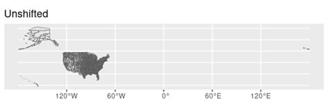 R Relocating Alaska And Hawaii On Thematic Map Of The Usa With