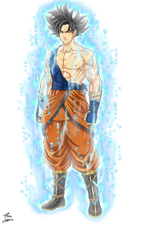 Ultra Instinct Goku Dbu By Phil Cho On Deviantart